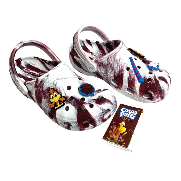 CROCS | Shoes | Crocs Kids Classic Cocoa Puffs Clog Shoe Size J6 Nwt ...
